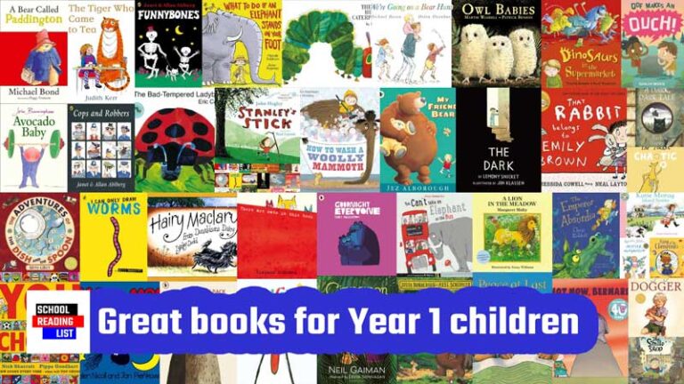 Year 1 reading list for children aged 5-6 | School Reading List