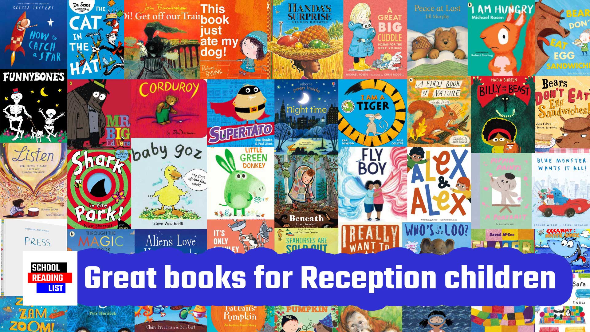 Reception reading list for children aged 4-5 | School Reading List