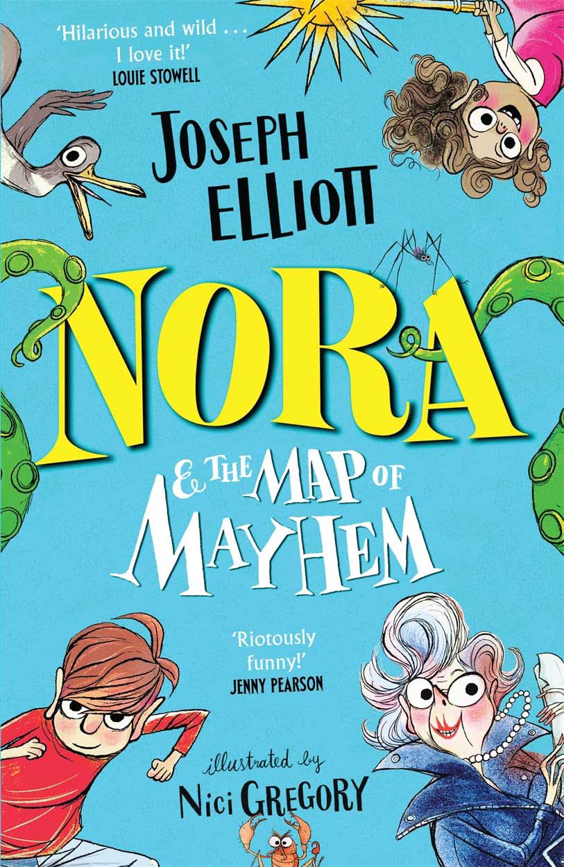 Nora and the Map of Mayhem by Joseph Elliott
