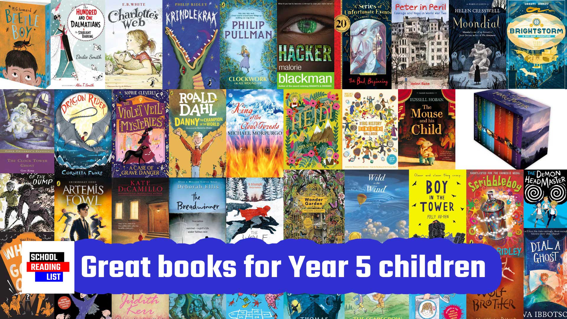 Year 5 reading list for children aged 9-10 | School Reading List