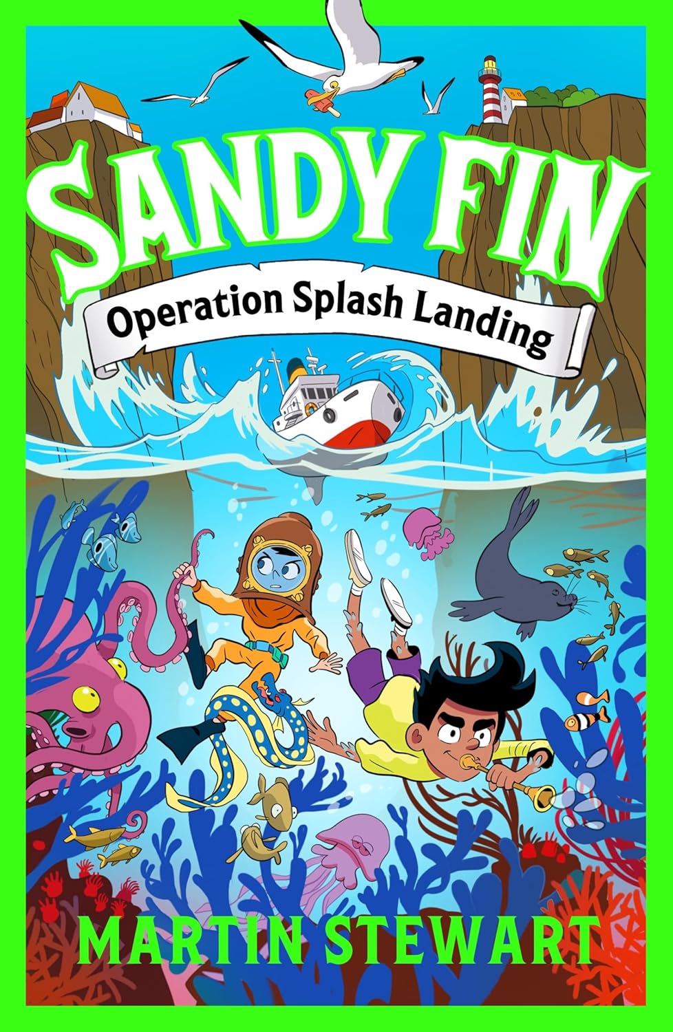Sandy Fin: Operation Splash Landing by Martin Stewart