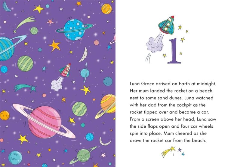 Luna Grace: Girl from Outer Space by Julie Sykes