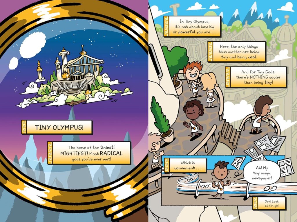 Tiny Hercules by Jon Lock, illustrated by Nich Angell