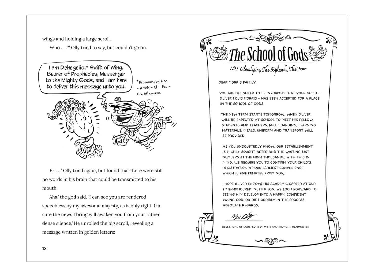 The School of Gods by Thiago de Moraes